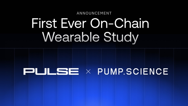 Pulse and pump.science Launch World’s First On-chain Wearable Study to ...