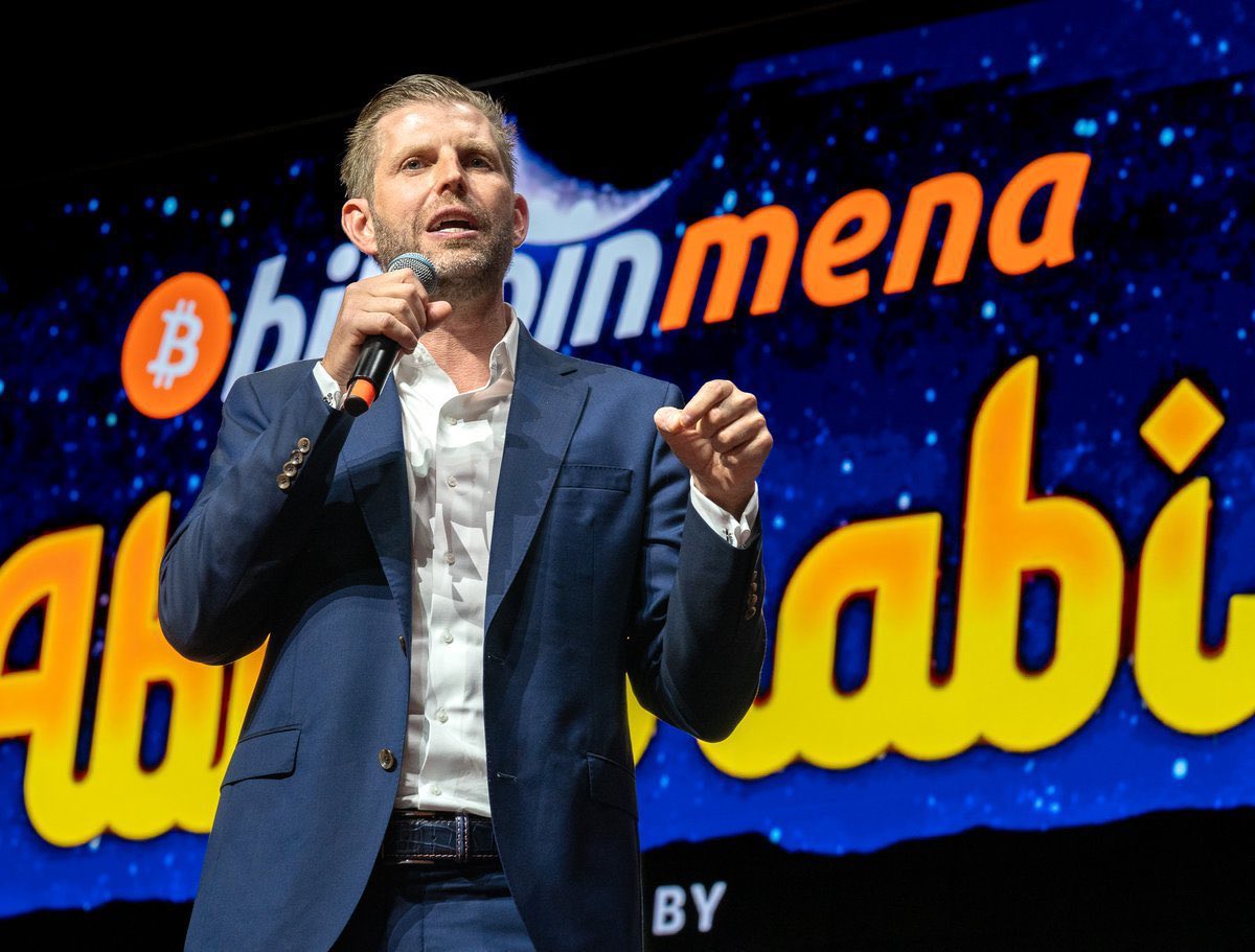 Eric Trump Confirms Donald Trump Owns Significant Bitcoin Holdings ...